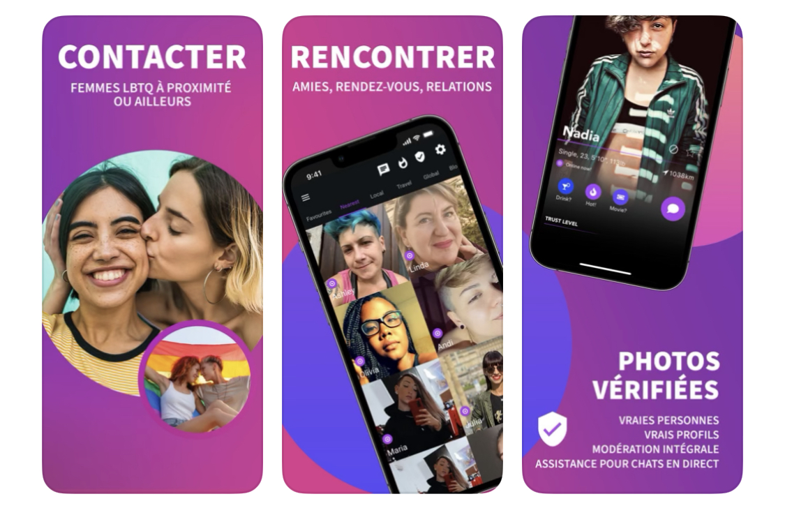 Top 5 des meilleures applications de rencontres lesbiennes